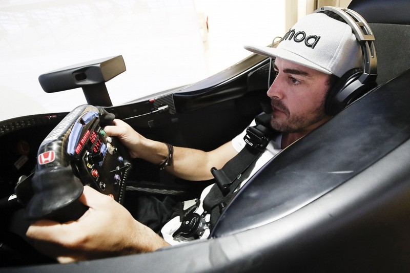 Fernando Alonso not fooled by 'easy' Indianapolis 500 simulator
