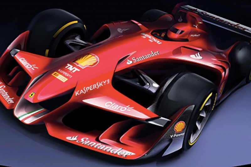 Ferrari wanted to provoke Formula 1 with its concept car design