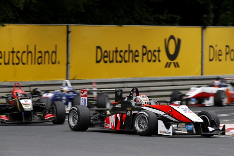 Norisring European F3: Max Verstappen completes hat-trick of wins