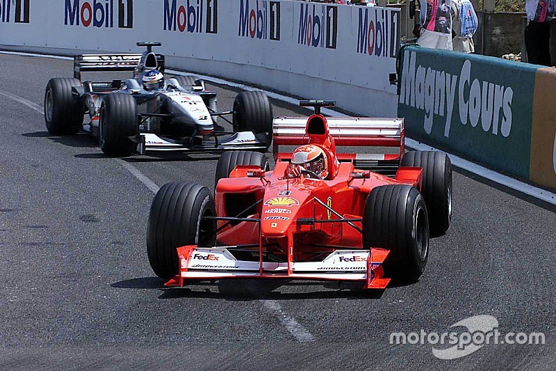GP de France 2000 - Quand la défense en piste de Schumacher faisait débat