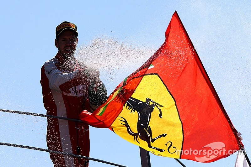 Ferrari: A podium in Monza