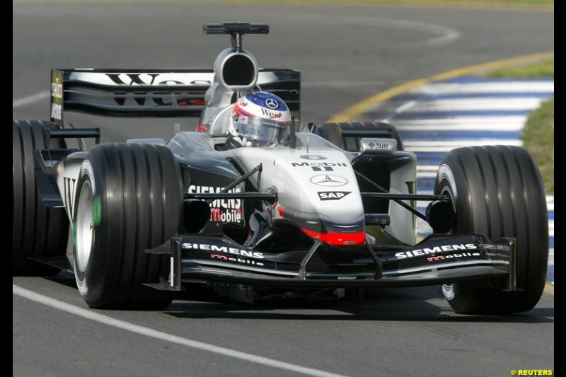 2003 Australian GP Friday