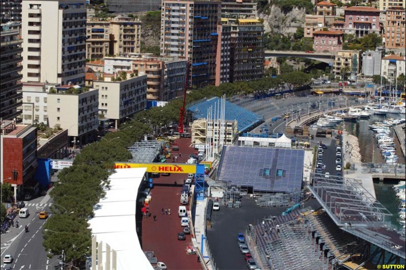 New Monaco Pitlane