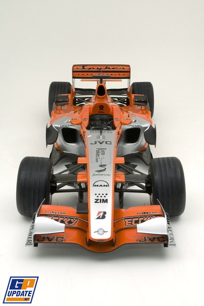 Spyker MF1-team blij met nieuwe kleurstelling