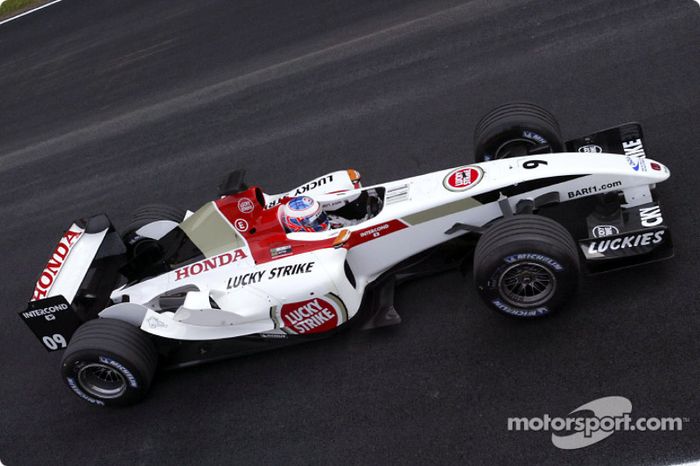 美しきF1マシン：「最も悔しい、日本人の日本GP”4位”」B.A.R.ホンダ006