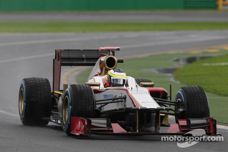 Pedro de la Rosa, HRT Formula One Team at Australian GP