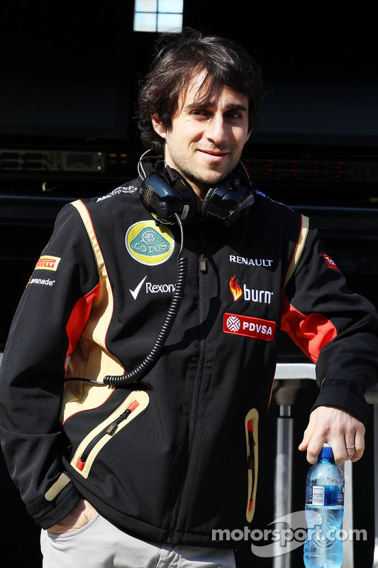 Nicolas Prost, Lotus F1 Test Driver at Bahrain February testing