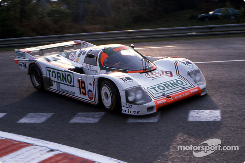 #19 Brun Motorsport Porsche 962C: Walter Brun, Didier Theys, JoÃ«l ...