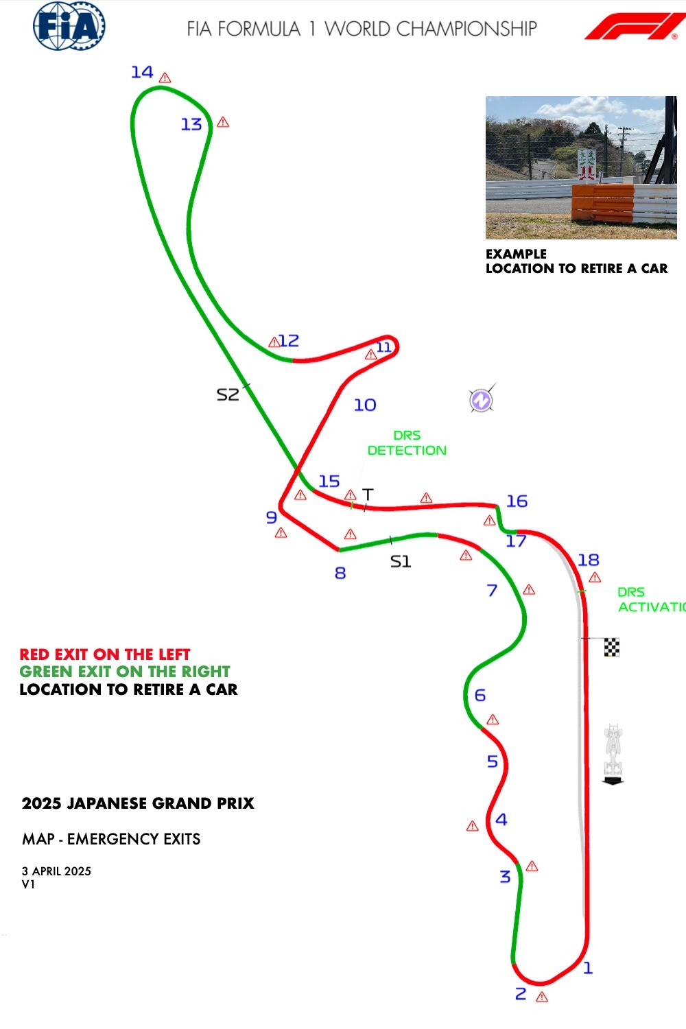 Nieuwe circuitkaart moet aantal safety car-fases verminderen