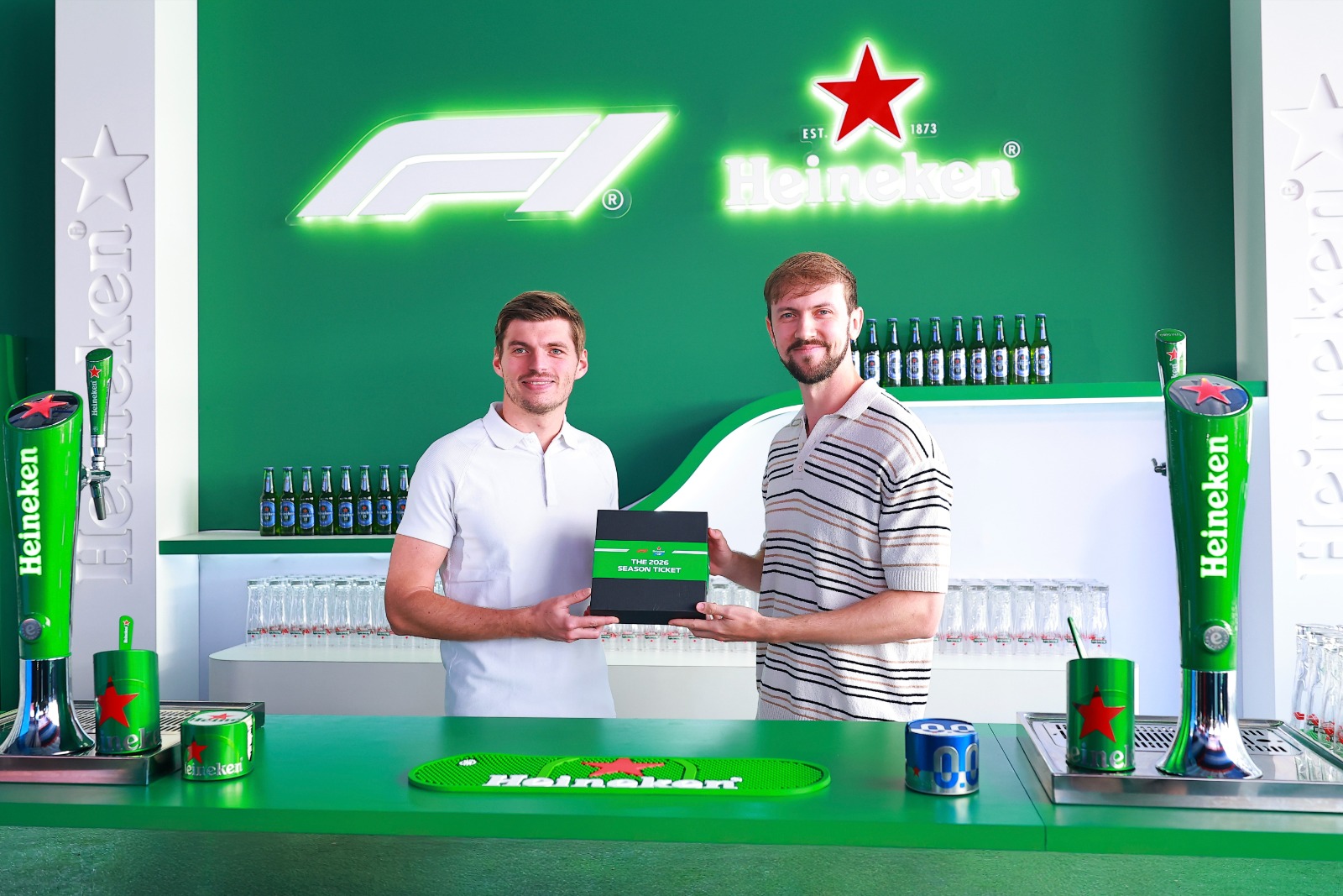 Heineken introduceert seizoensticket als onderdeel van nieuwe F1-deal